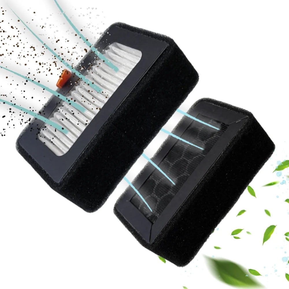 HEPA 13 Luftfilter + Aktivkohle 110 x 65 x 33 mm Ultra für Bambu Lab ...