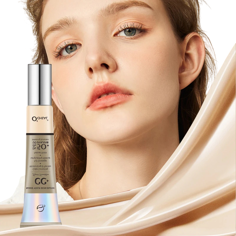 Hidratáló CC krém alapozó 30 ml SPF 50+ Vízálló hosszan tartó Fényesítő ...