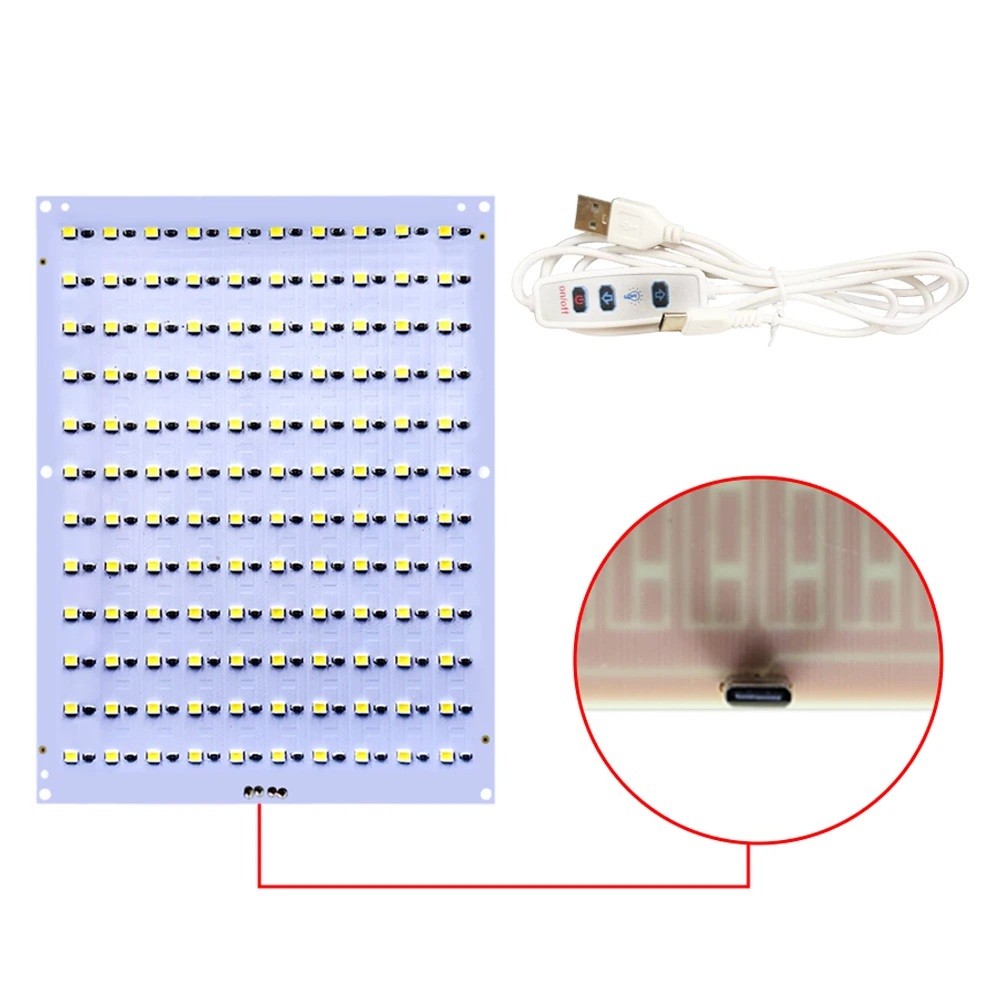 LED panel 156 x 120 mm pro Bambu Lab CMYK podsvětlení Luminiscenční ...
