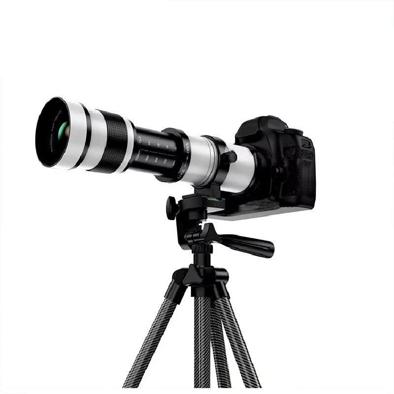 Manuální teleobjektiv 420–800 mm Zoom Sony E (FE) Dlouhý dosah objektiv ...