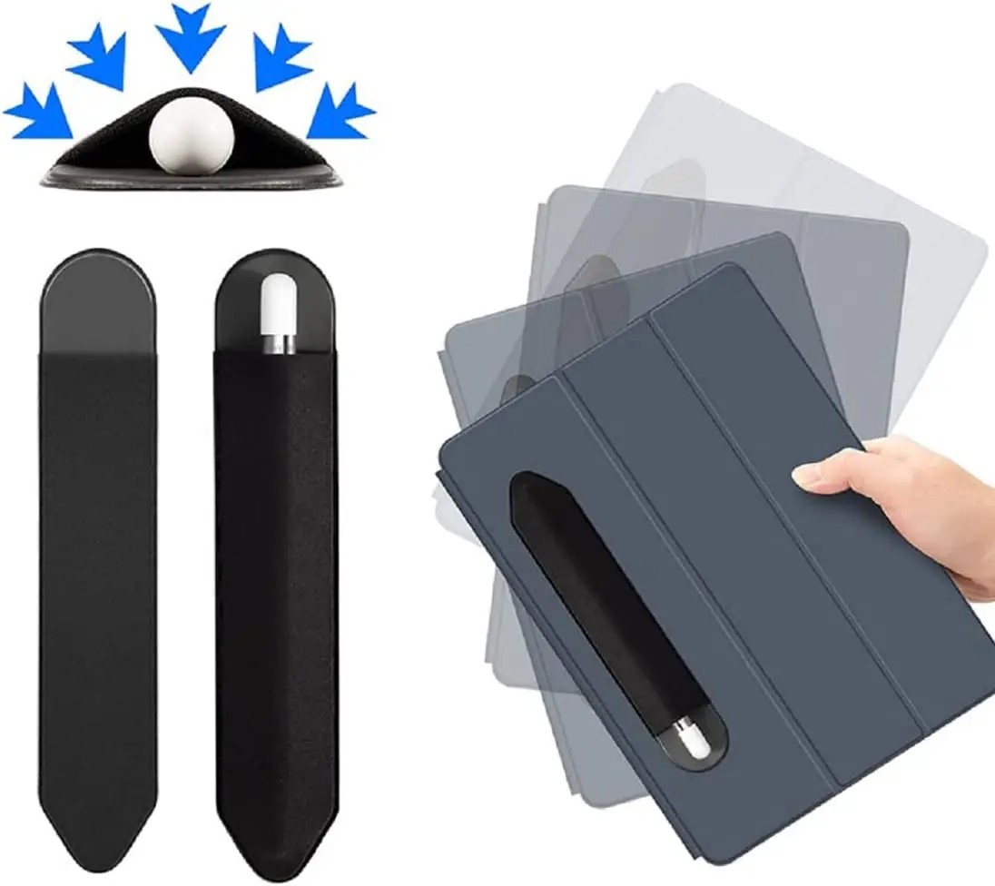 Öntapadós elastikus tok az Apple Pencil 1 és 2 számára 18,4 x 3,5 cm ...