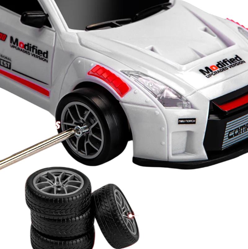 RC drift autó 1:24 20 km/h 4WD fém műanyag távirányító 3,7 V 20 perc ...