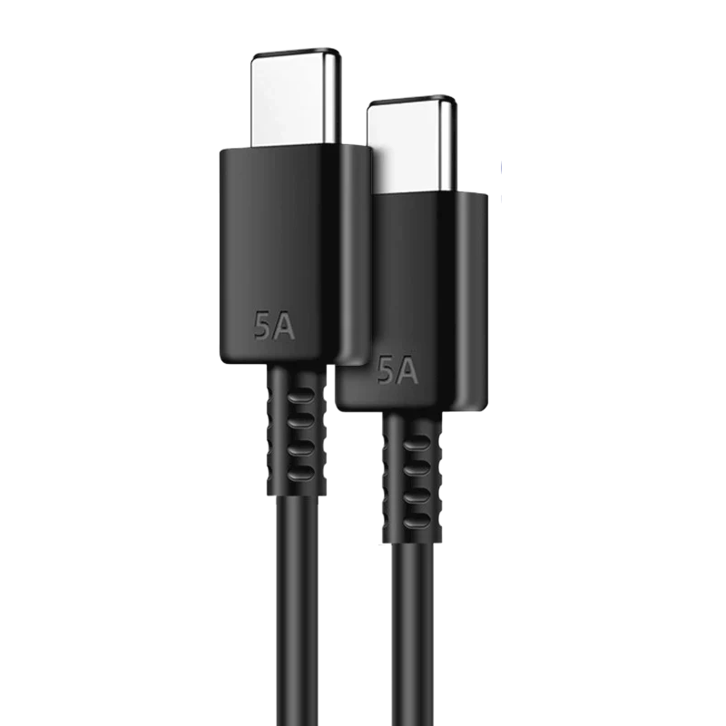 Rýchlonabíjací duálny kábel USB C na USB C 1,5 m 45W PD 5A dátový a ...