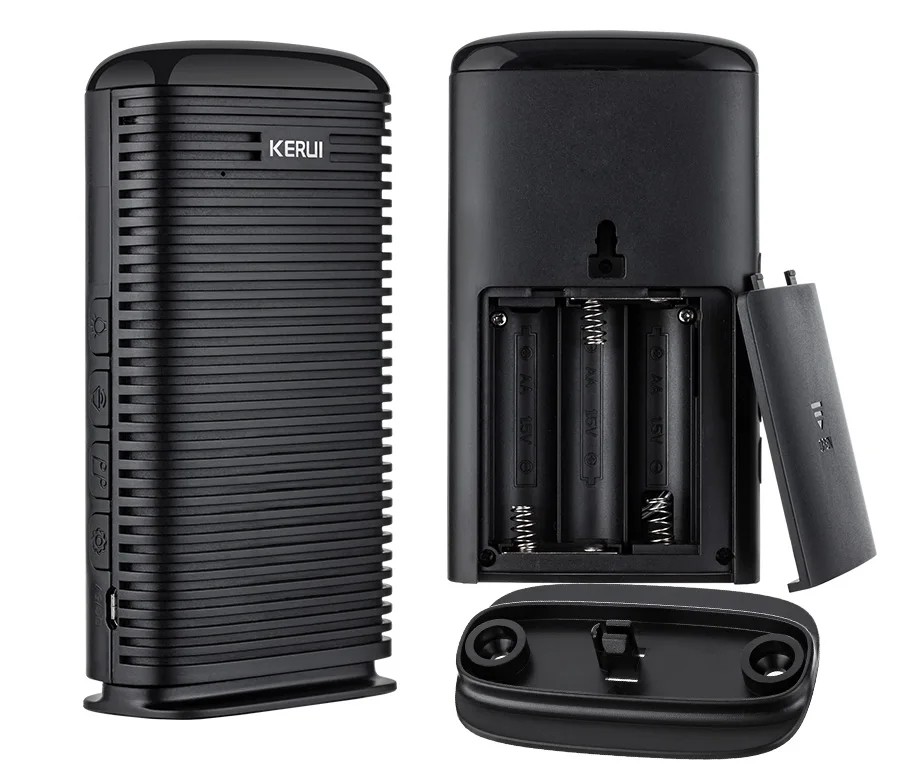 Sada bezdrôtový alarm do garáže a na príjezdovú cestu 433 mhz prijímač ...