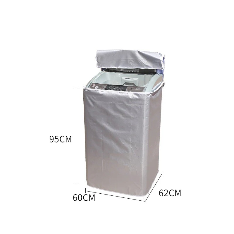 Vattentät skyddsöverdrag för toppmatad tvättmaskin 95 × 60 × 62 cm ...